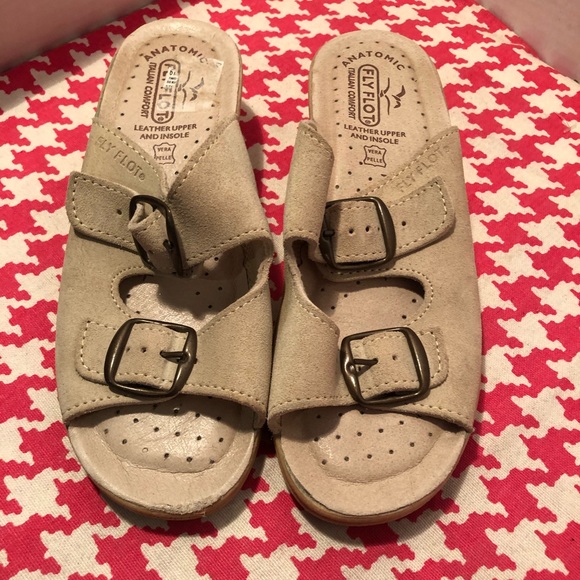 Fly Fot | Shoes | Fly Fot Suede Leather Sandals | Poshmark